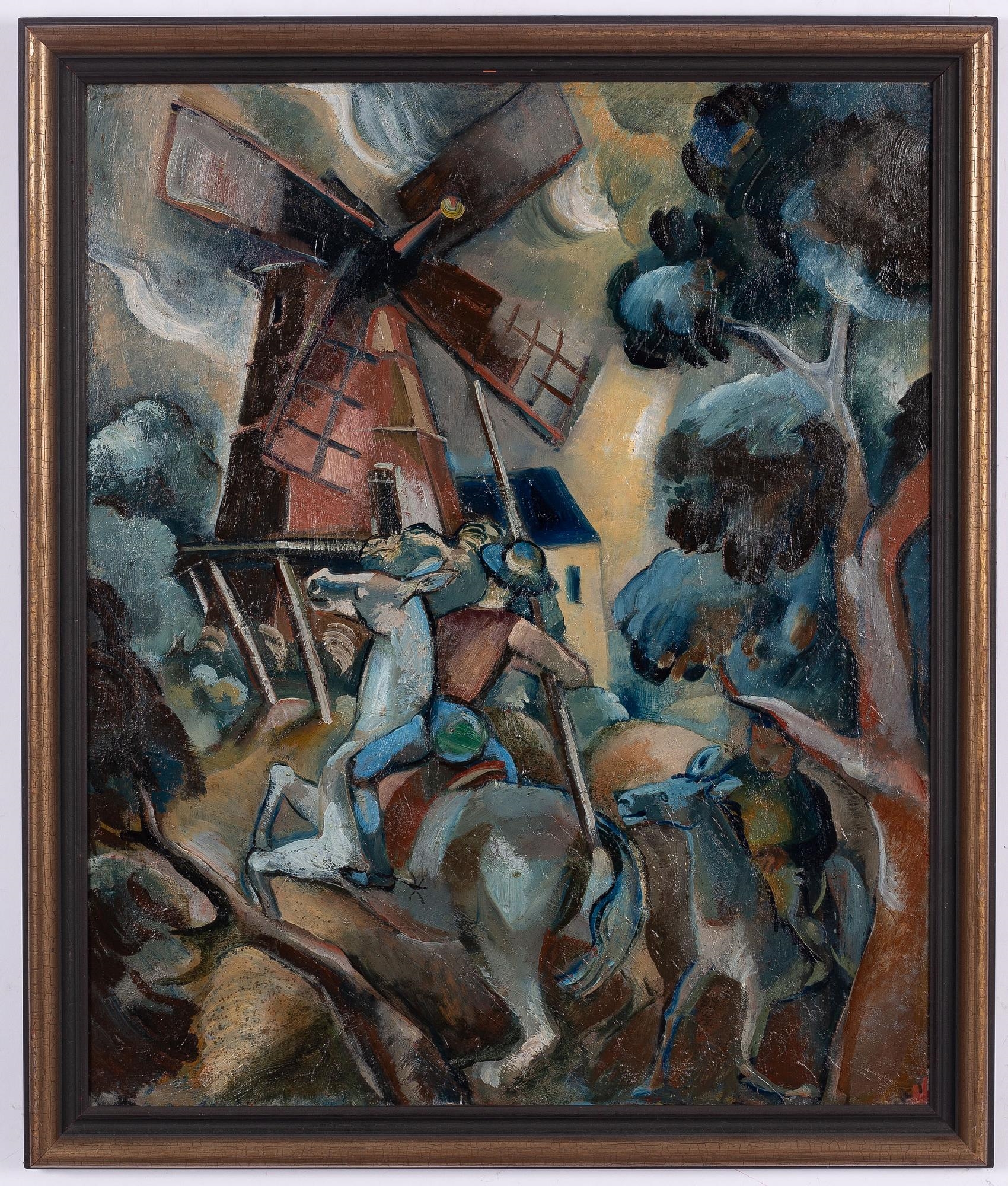 Allan Ebeling | Don Quijote and Sancho Panza (28) | MutualArt