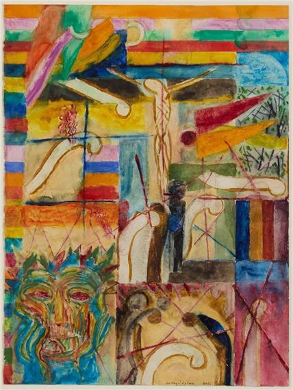 Norman Adams | The Way Of The Cross (1992) | MutualArt