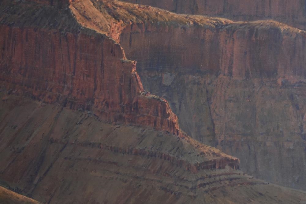 Wilson Hurley | Bright Angel Point, Grand Canyon (Circa 1980) | MutualArt