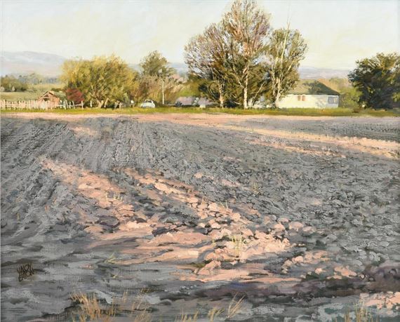 Valoy Eaton | Plowed Field (1970) | MutualArt