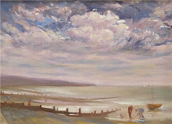 Philippa Jacobs | Barmouth Beach (2022) | MutualArt