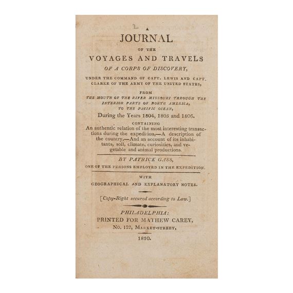 Patrick | A Journal of the Voyages and Travels of a Corps of Discovery ...
