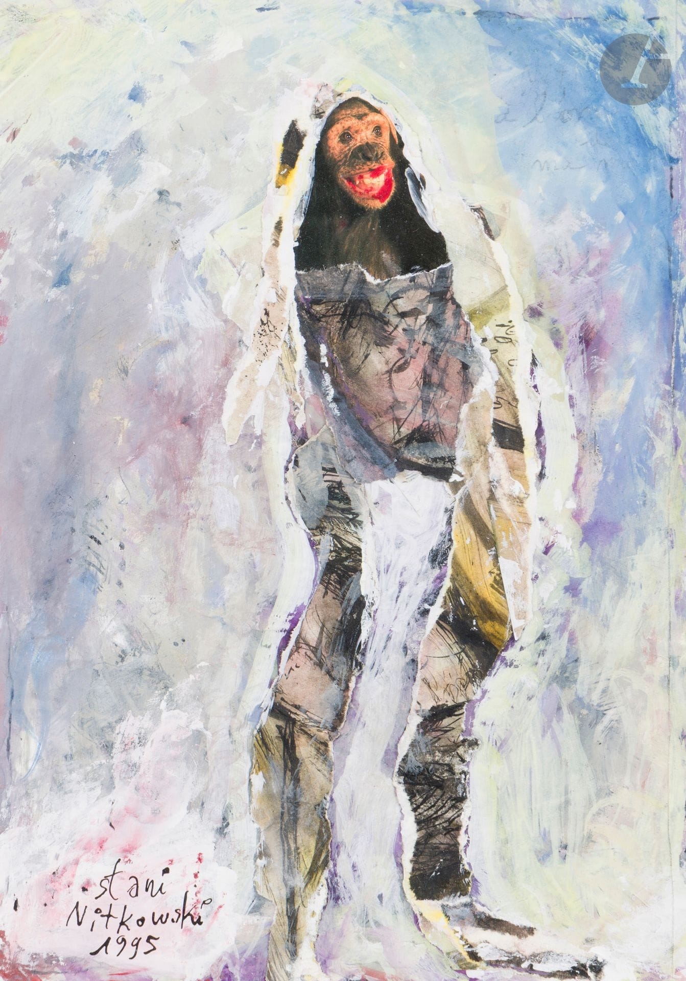 Stani Nitkowski | The Monkey Collage | MutualArt