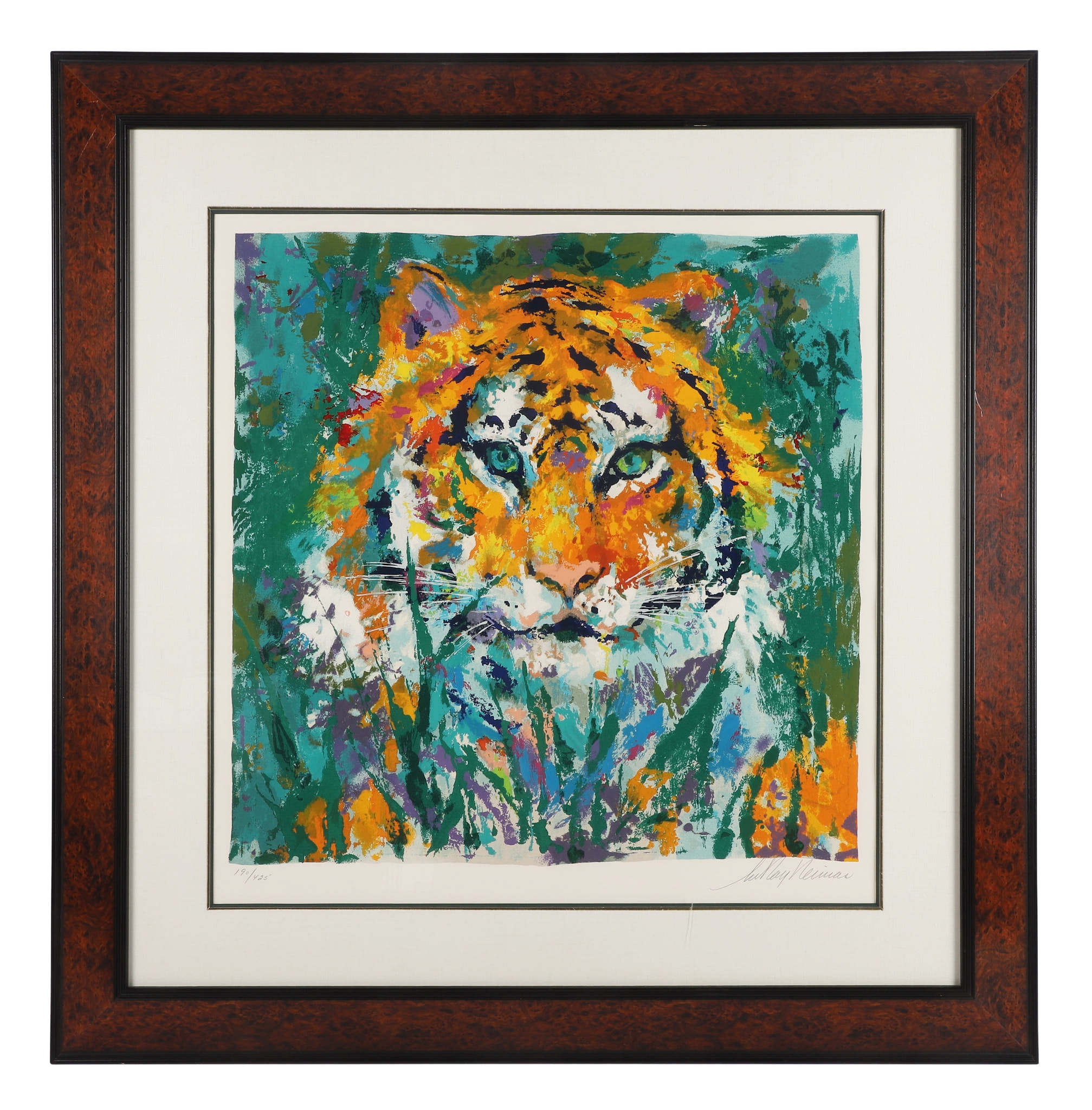 LeRoy Neiman | Portrait of a Tiger | MutualArt