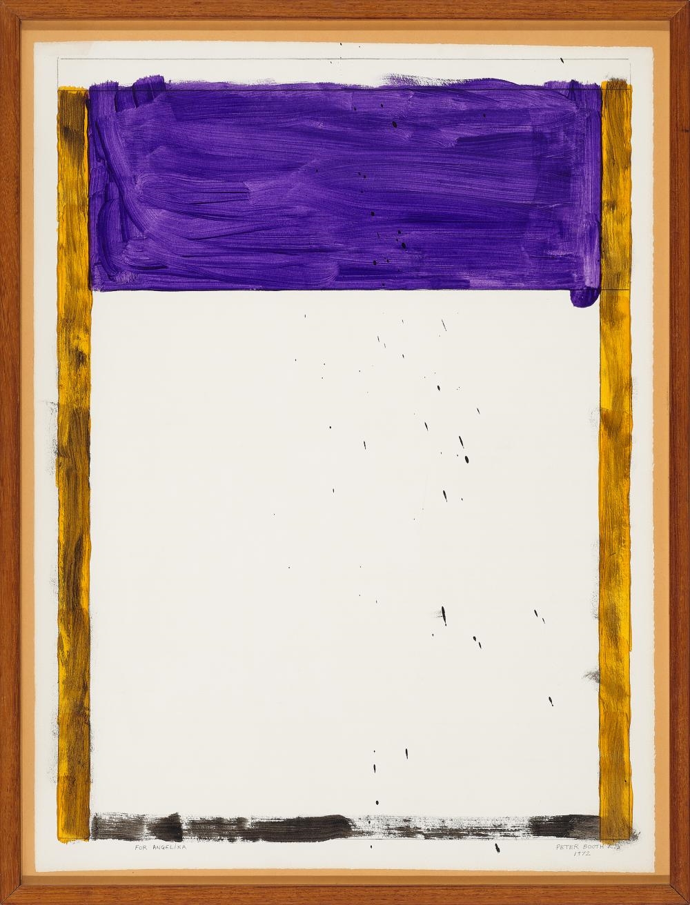 Peter Booth | Untitled (for Angelika (1972) | MutualArt