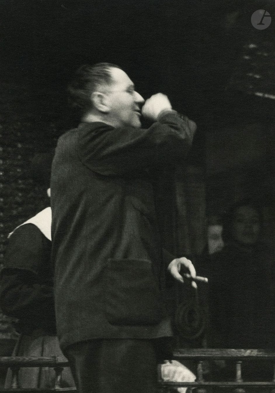 Bertolt Brecht | Vintage silver print (1953) | MutualArt