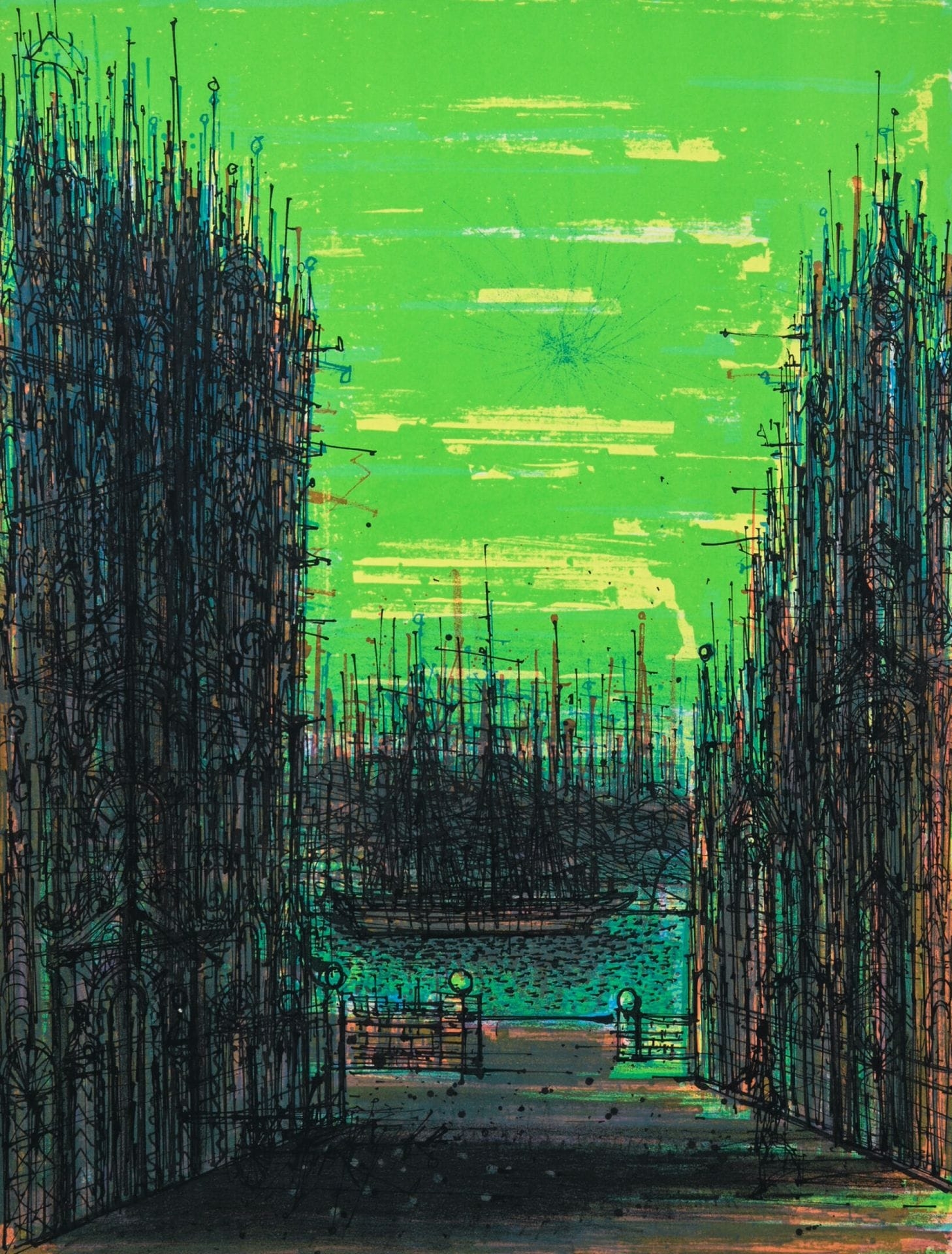 Jean Carzou | Three-masted sailing ship (68) | MutualArt