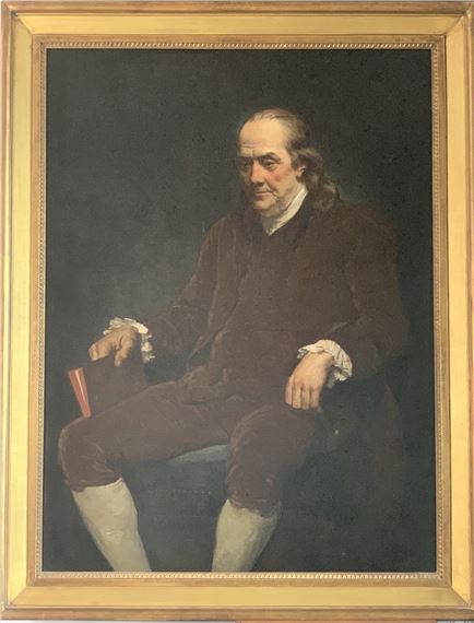 Emil Otto Grundmann | The Grundmann Ideal Portrait of Franklin (Circa ...