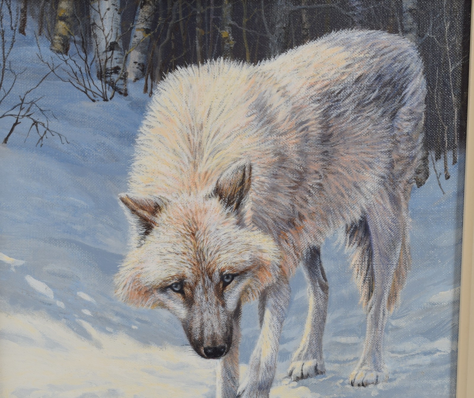 John Seerey-Lester | Snow Wolf (1984) | MutualArt
