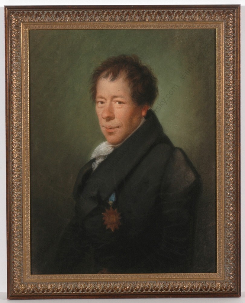 Johann Lorenz Kreul Portraits Of Husband And Wife 1810 1815 Mutualart