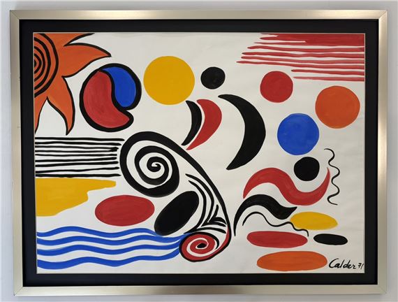 Alexander Calder | Alexander Calder in the style of, Mixed Media (1976 ...