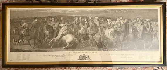 Thomas Stothard | Pilgrimage to Canterbury (1817 - 1818) | MutualArt