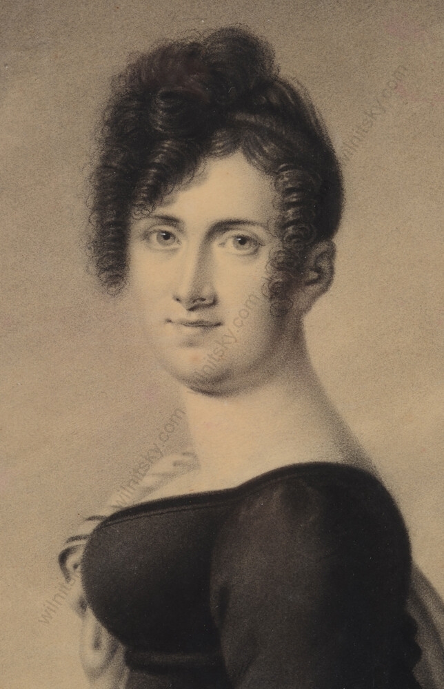 Hortense Haudebourt Lescot | Portrait of a lady (1815 - 1820) | MutualArt