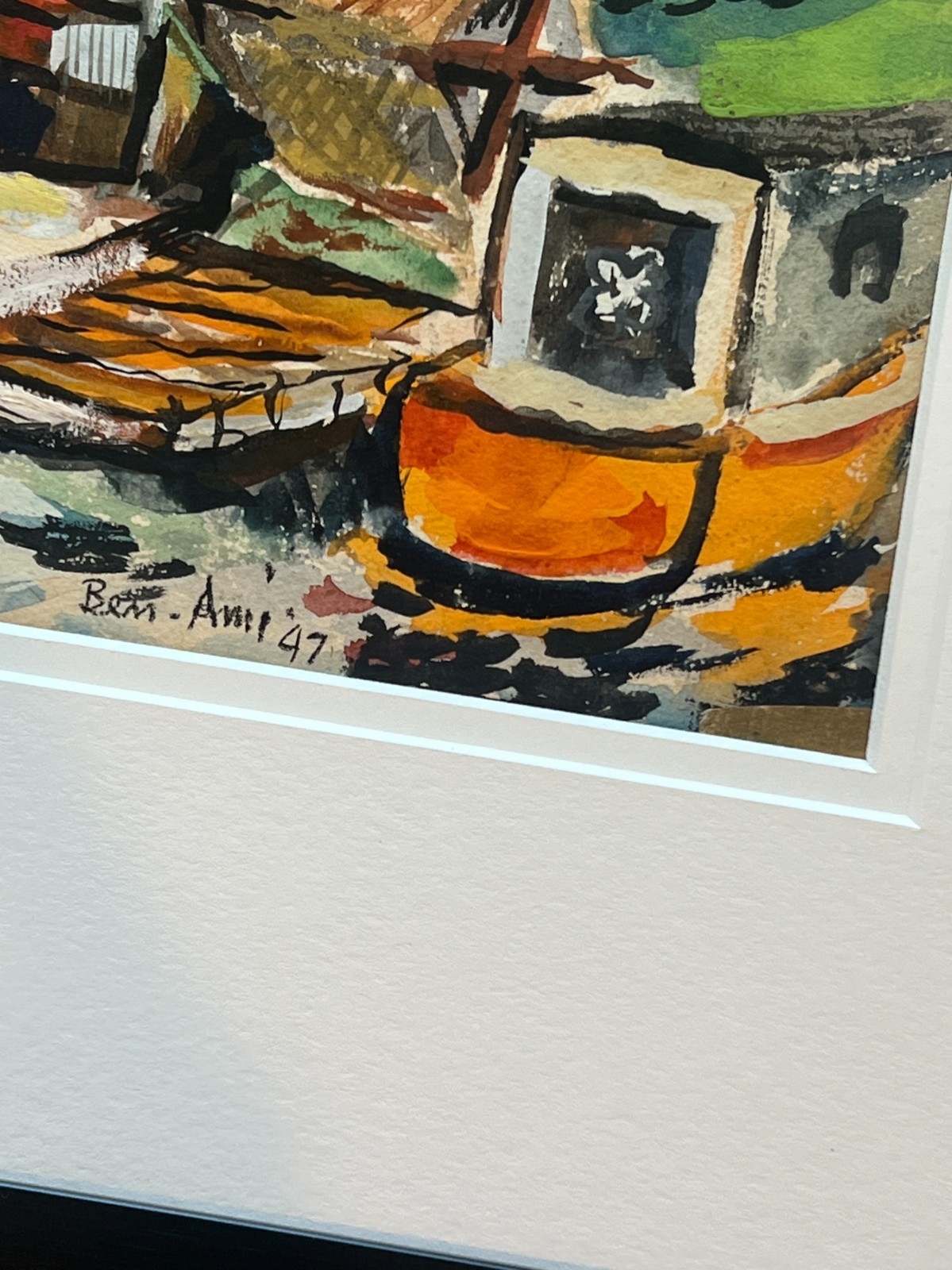 Ben Ami | HAROR SCENE WATERMILL (1947) | MutualArt