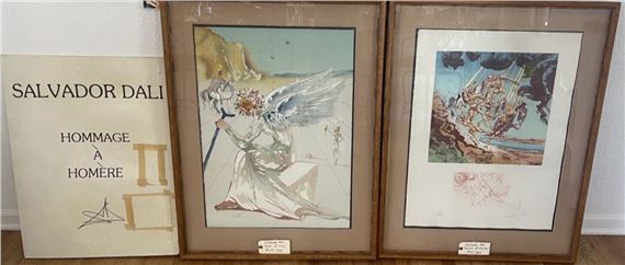 Salvador Dalí | Homage à Homère (Homage to Homer) (1977) | MutualArt
