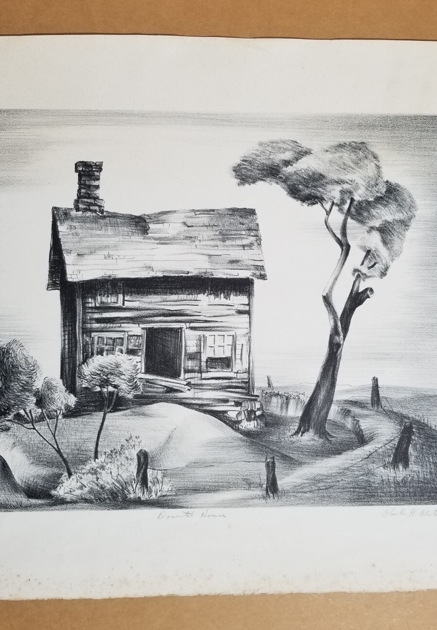 Charles Alston | Deserted House (1938) | MutualArt