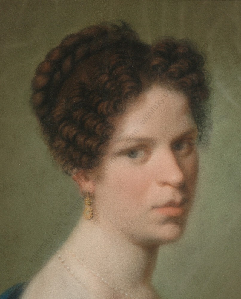 Johann Lorenz Kreul Portraits Of Husband And Wife 1810 1815 Mutualart