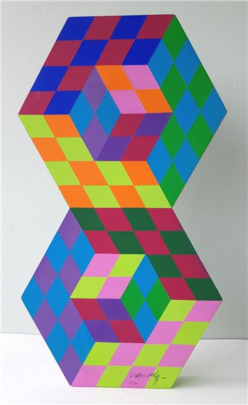 Victor Vasarely | HEXA 2 (1980) | MutualArt