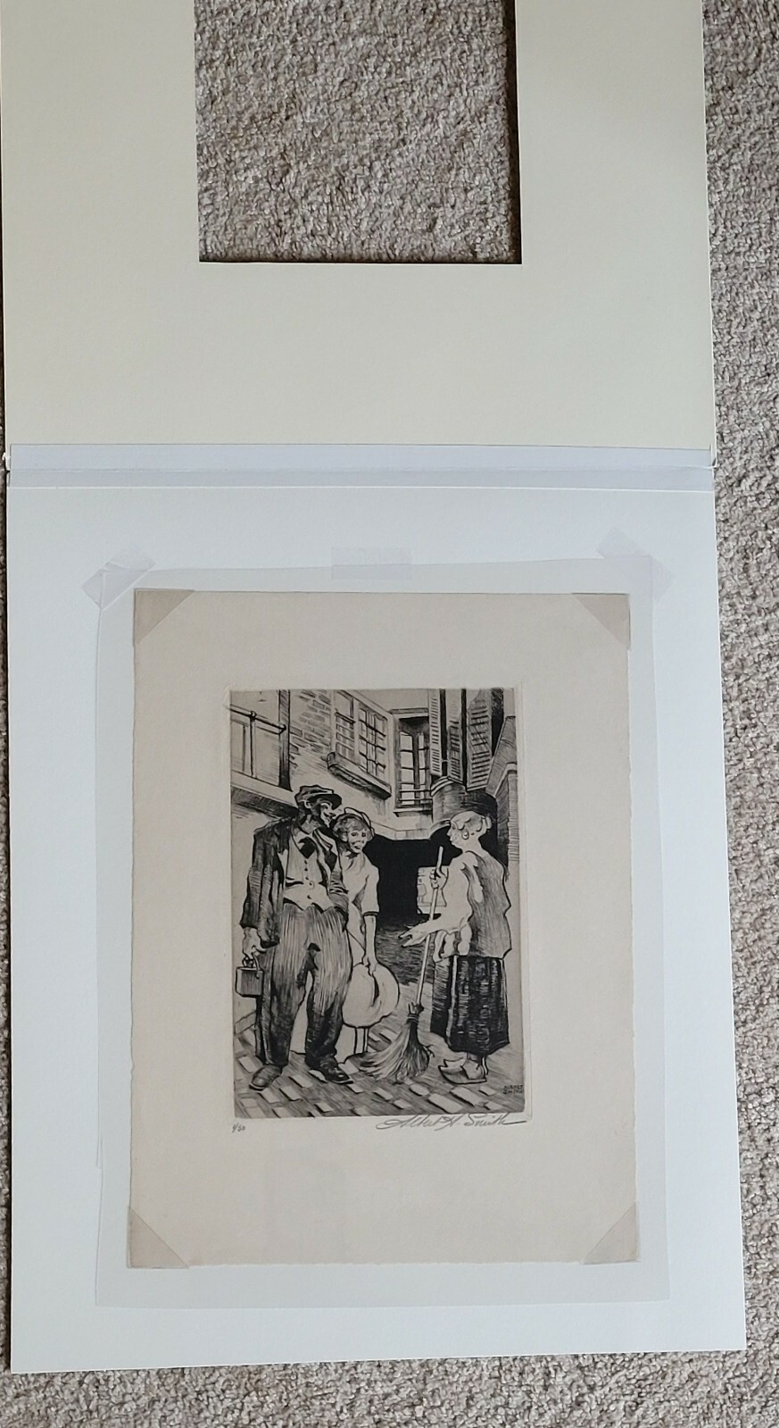 Albert Alexander Smith | Paris Street Scene (1930) | MutualArt