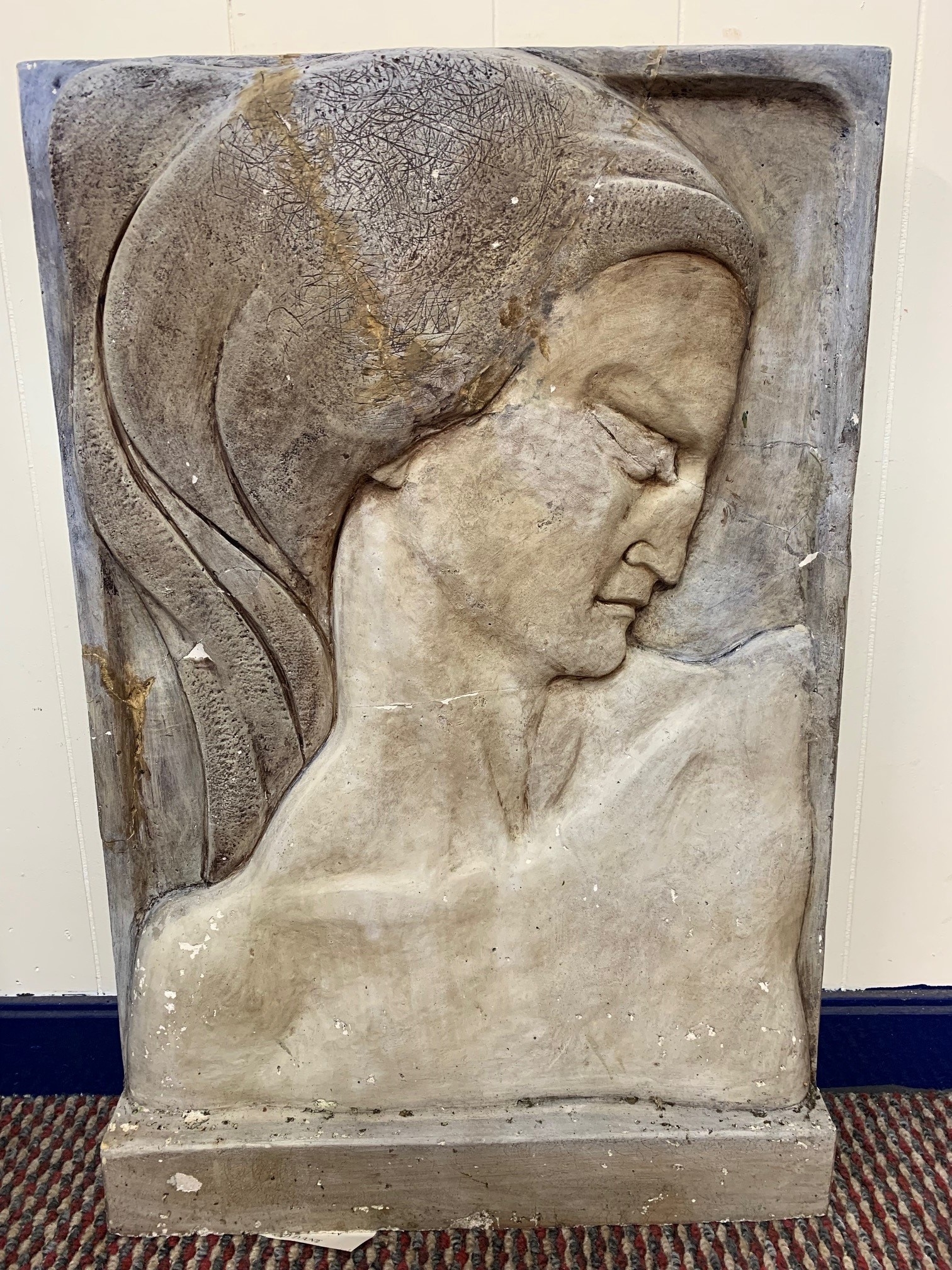 Thomas Symington Halliday | Side profile head relief / sculpture in ...