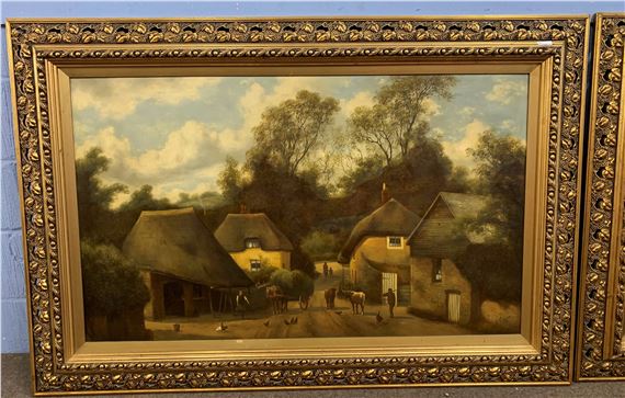 Charles Vickers | Landscape scene | MutualArt
