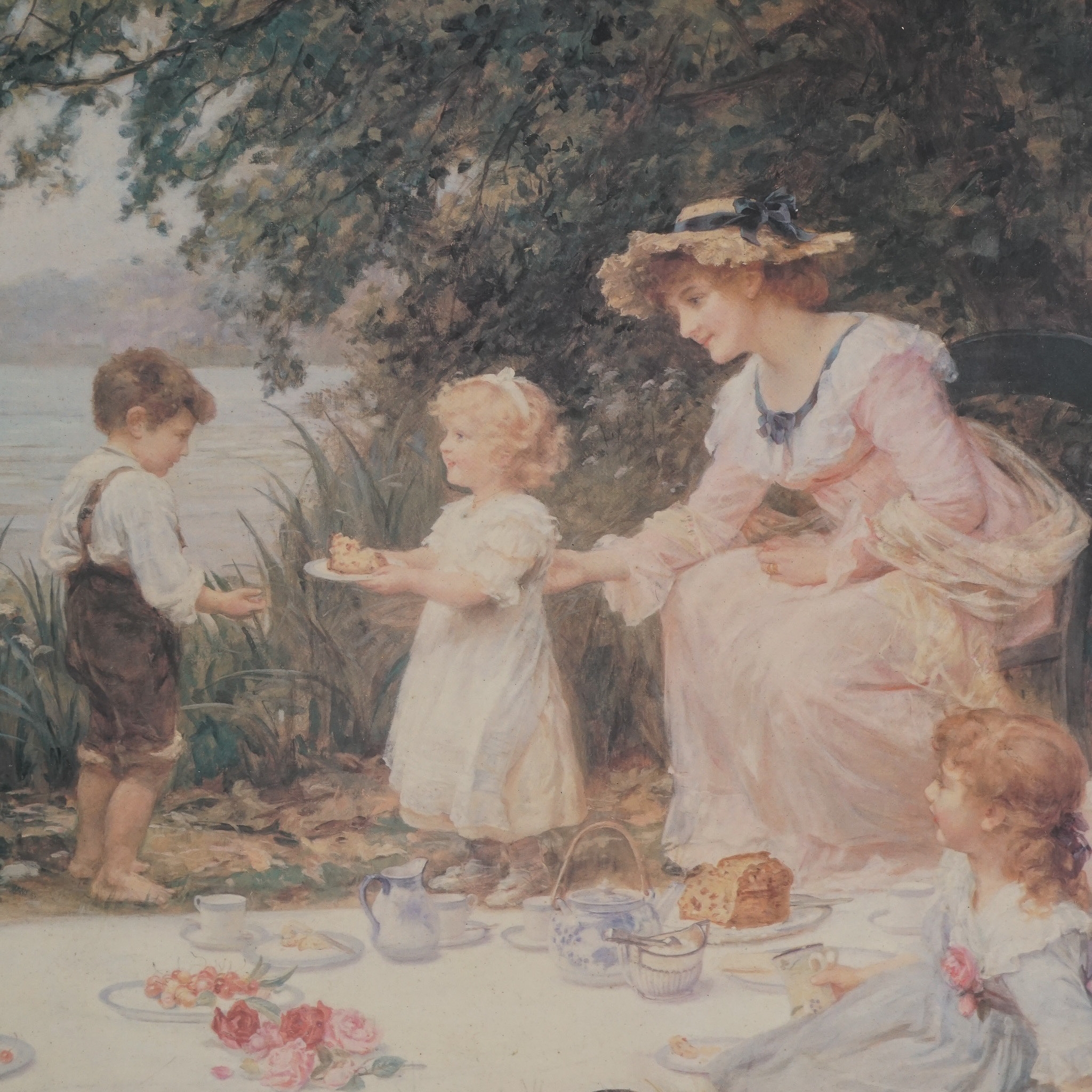 Frederick Morgan | Tea Party Scene | MutualArt
