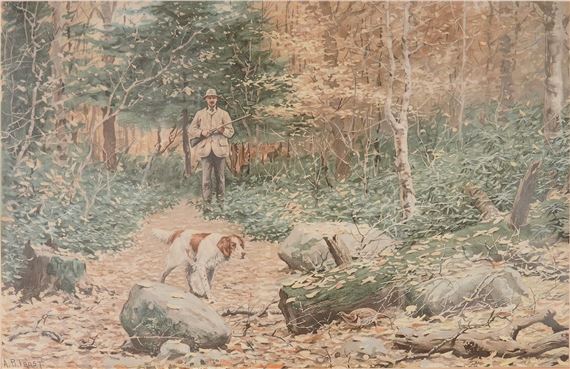 Arthur Burdett Frost | Autumn Grouse Shooting (20th Century) | MutualArt