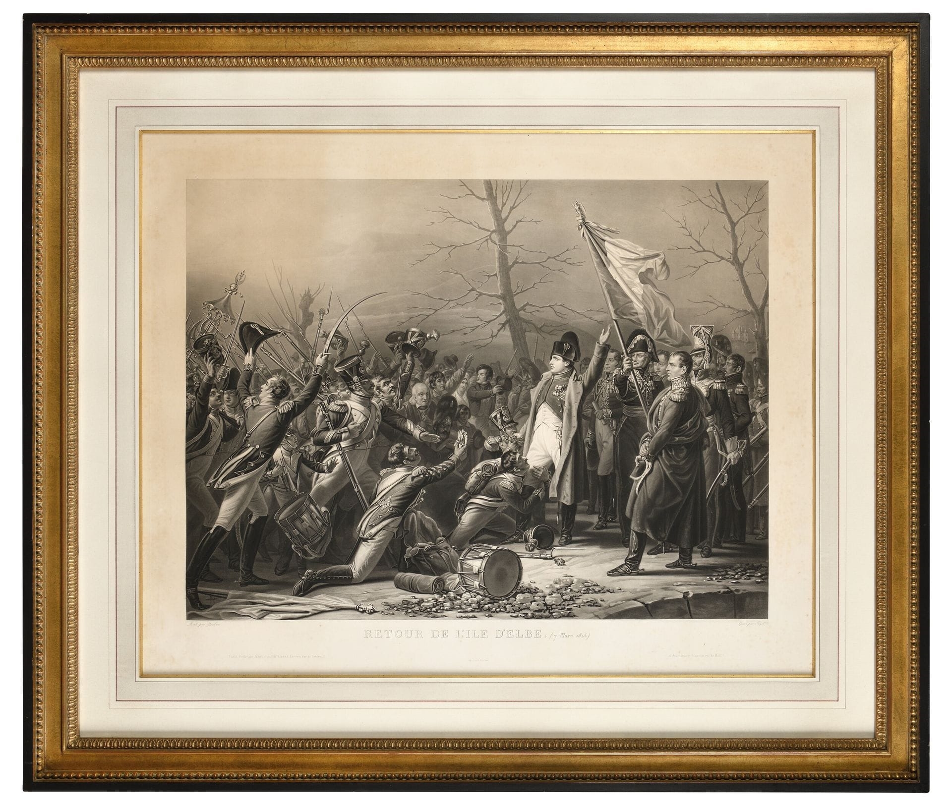 Charles Auguste Steuben | Napoleon I's Return from Elba (1815) | MutualArt