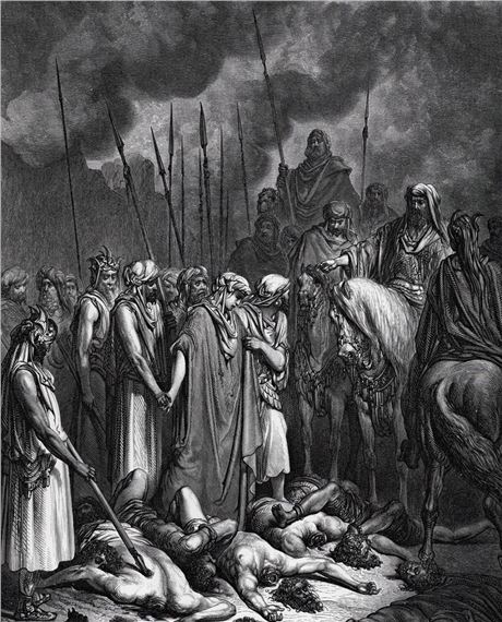 Gustave Doré | Joshua Spares Rahab (1880) | MutualArt