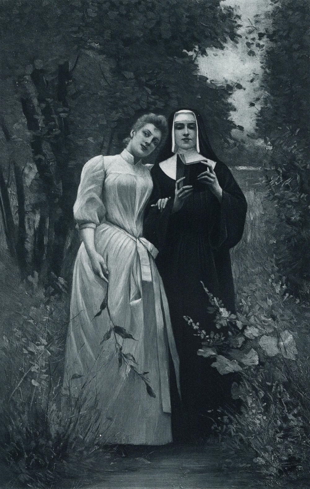P. E. Riant | Sisters (1890) | MutualArt