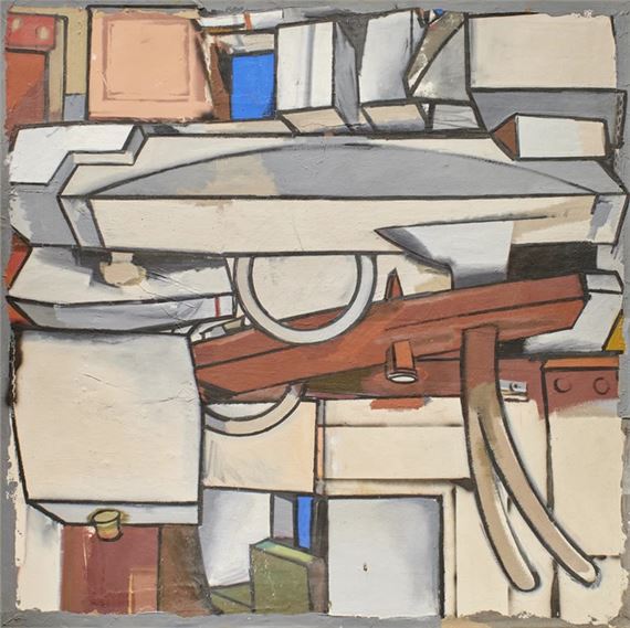 Stephen Farthing | Monument to a Ploughman (1981) | MutualArt