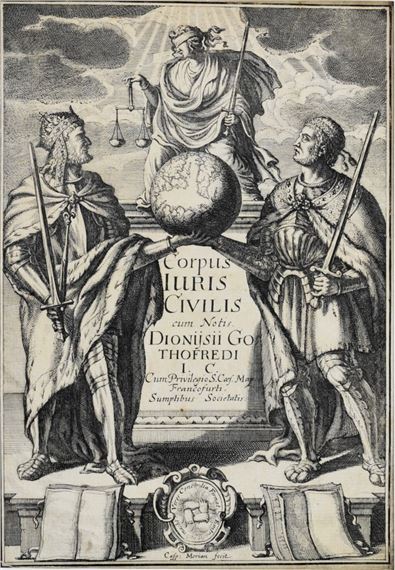 Matthäus Merian the Elder | Corpurs Inris Civilis | MutualArt