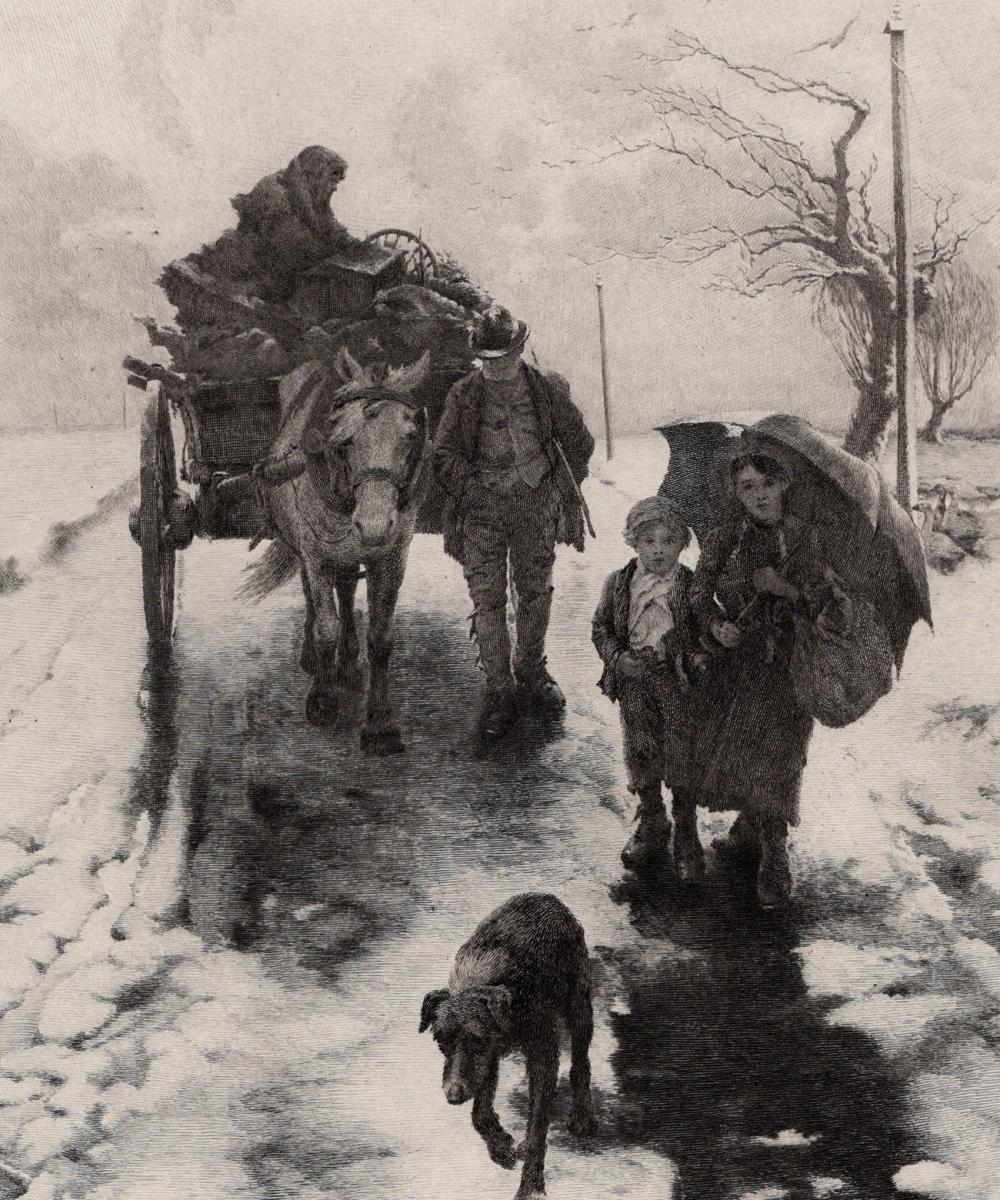 Frederick Hall | Adversity in Life (1890) | MutualArt