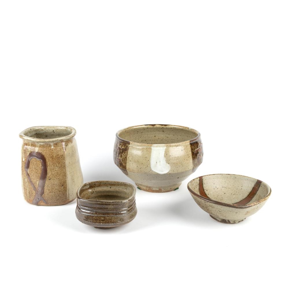 Warren MacKenzie | Group of Four Ceramic Works | MutualArt