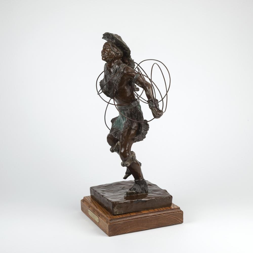 Tom Knapp | Navajo Hoop Dancer | MutualArt