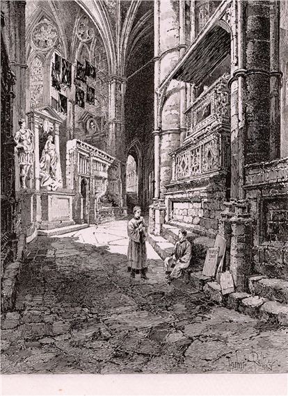 Herbert Railton | North Aisle of the Choir (1889) | MutualArt