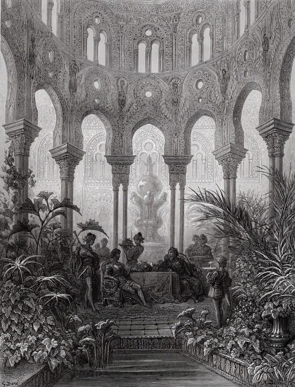 Gustave Doré | Rinaldo at the Palace (1880) | MutualArt