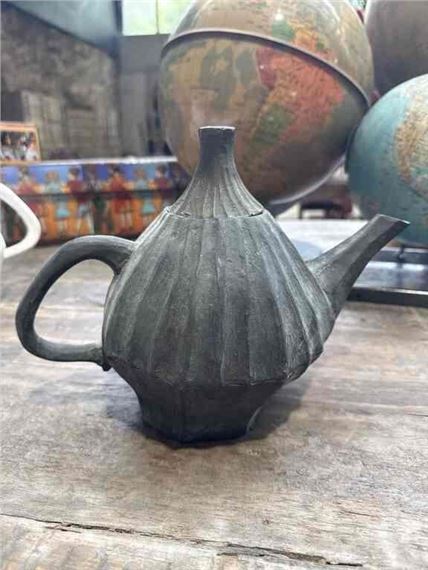 David Bromley | David Bromley bronze teapot | MutualArt