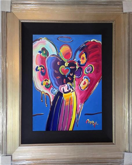 Peter Max | ANGEL WITH HEART VER IV (2000 - 2009) | MutualArt