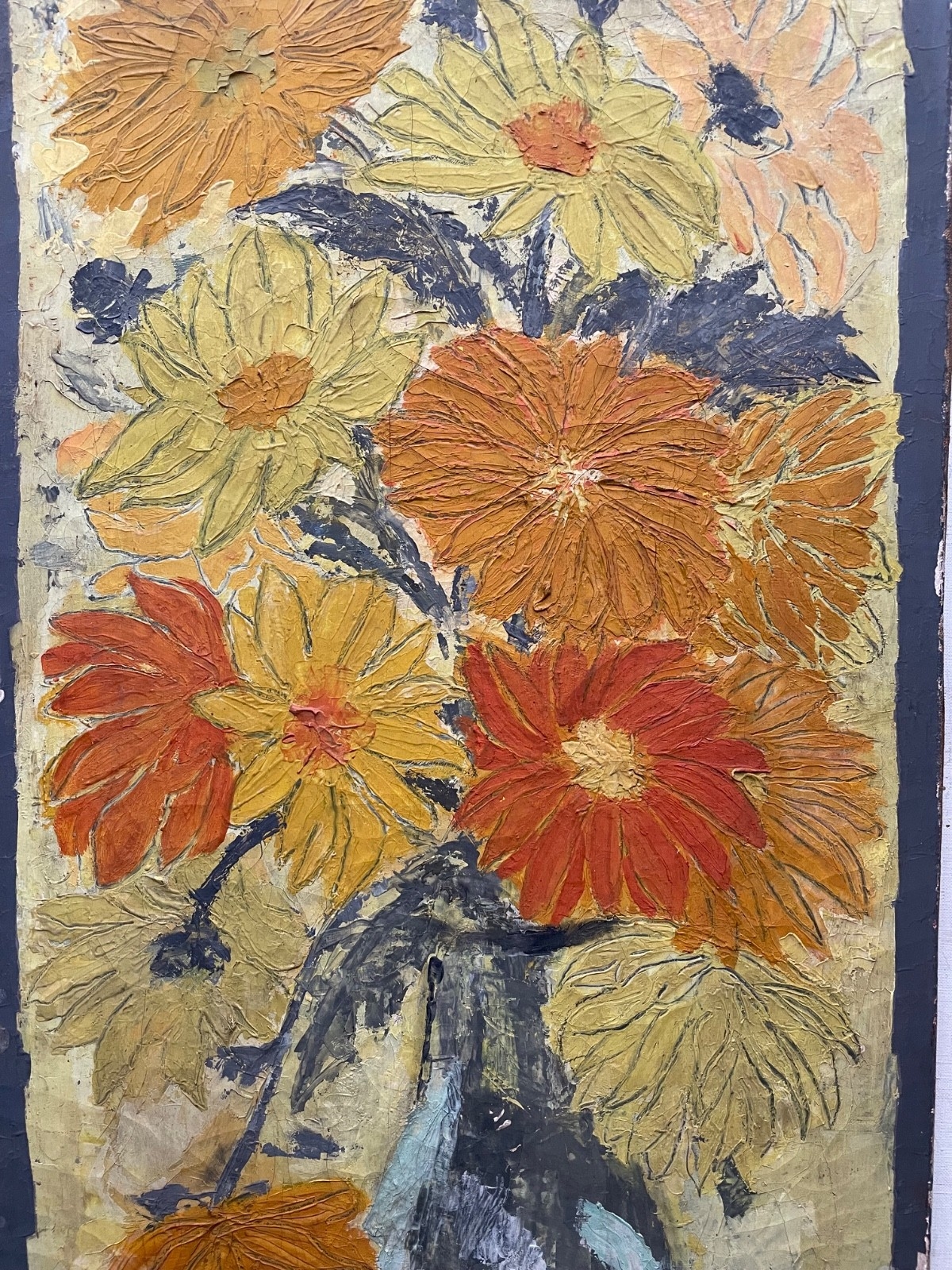Xu Beihong | The large sunflowers | MutualArt