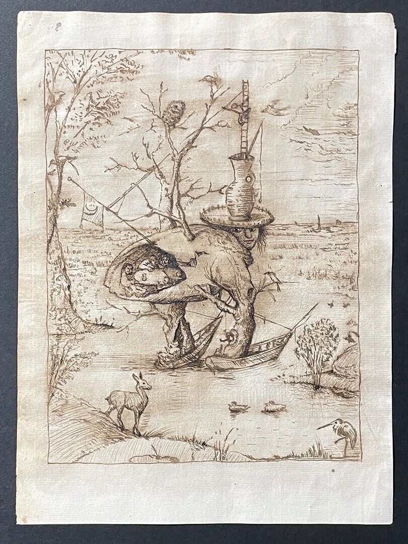 Hieronymus Bosch | Hieronymus Bosch Drawing (1700 - 1750) | MutualArt
