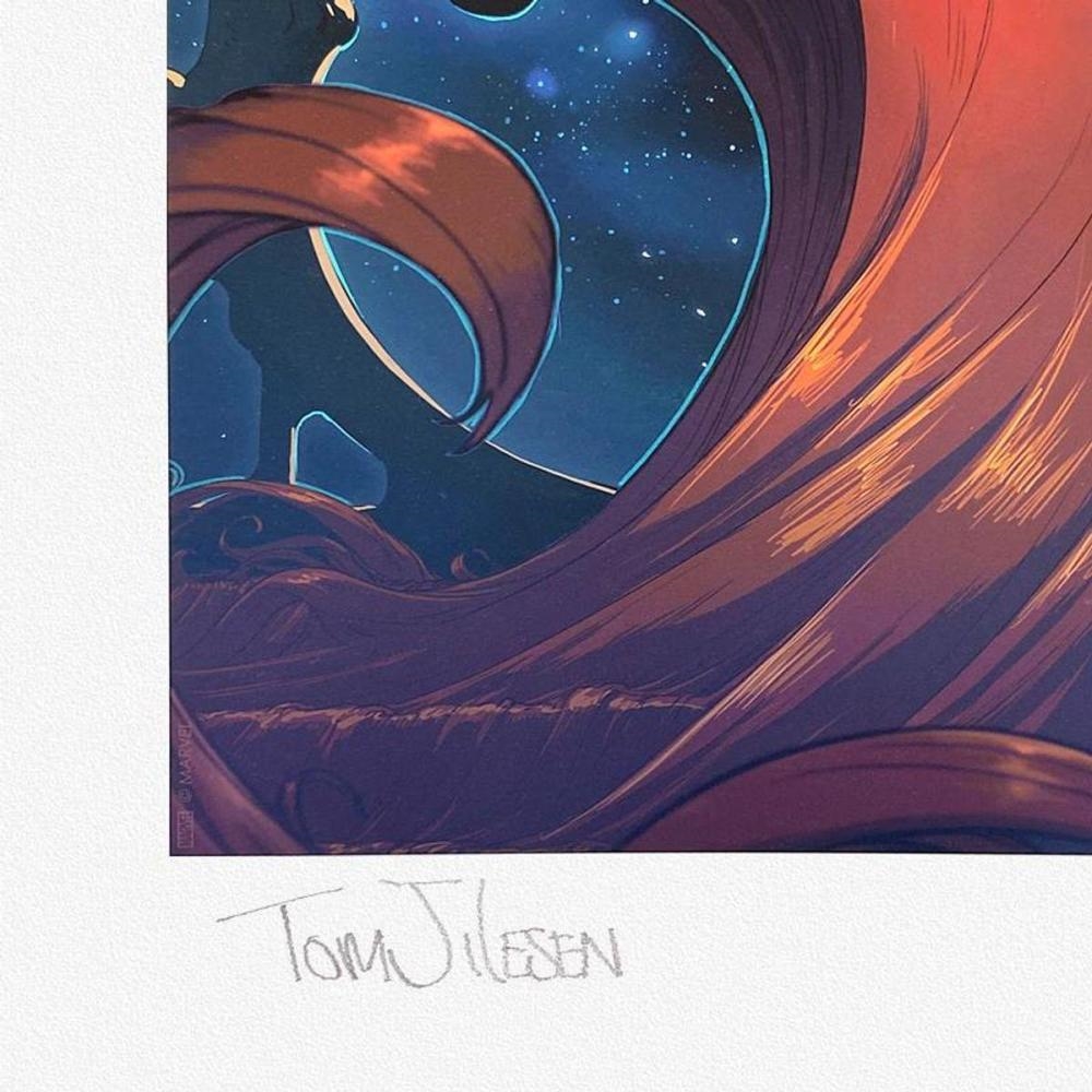 Tom Jilesen | Black Bolt & Medusa | MutualArt