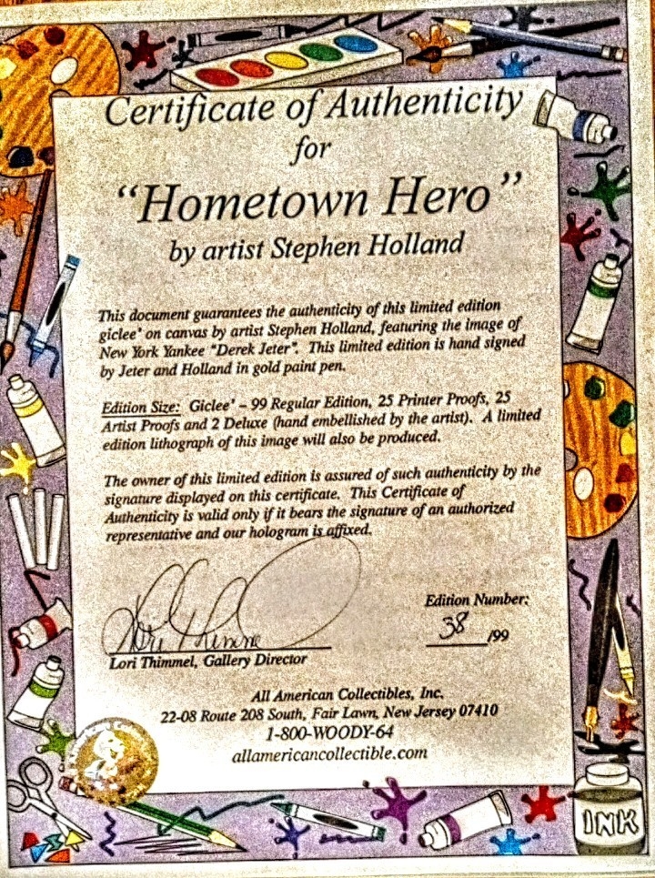 Stephen Holland | Hometown Hero (1998) | MutualArt