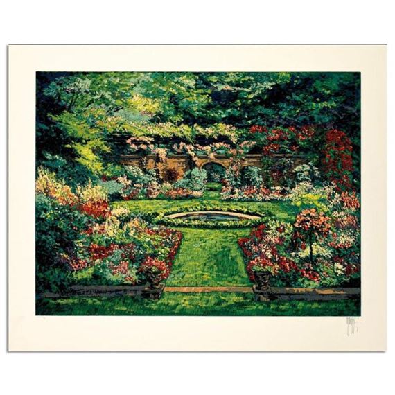Mark King | Summer Rose Garden | MutualArt