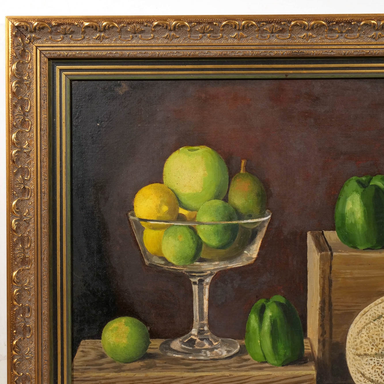 Witold Gordon | Tabletop still life with fruit | MutualArt