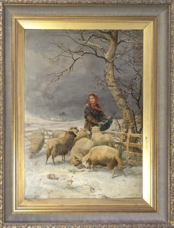 Thomas George Cooper | Beautiful original painting of a lovely young ...