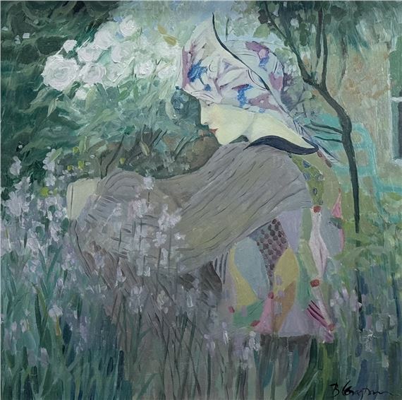 Brenda Lenaghan | Girl in Lavender | MutualArt