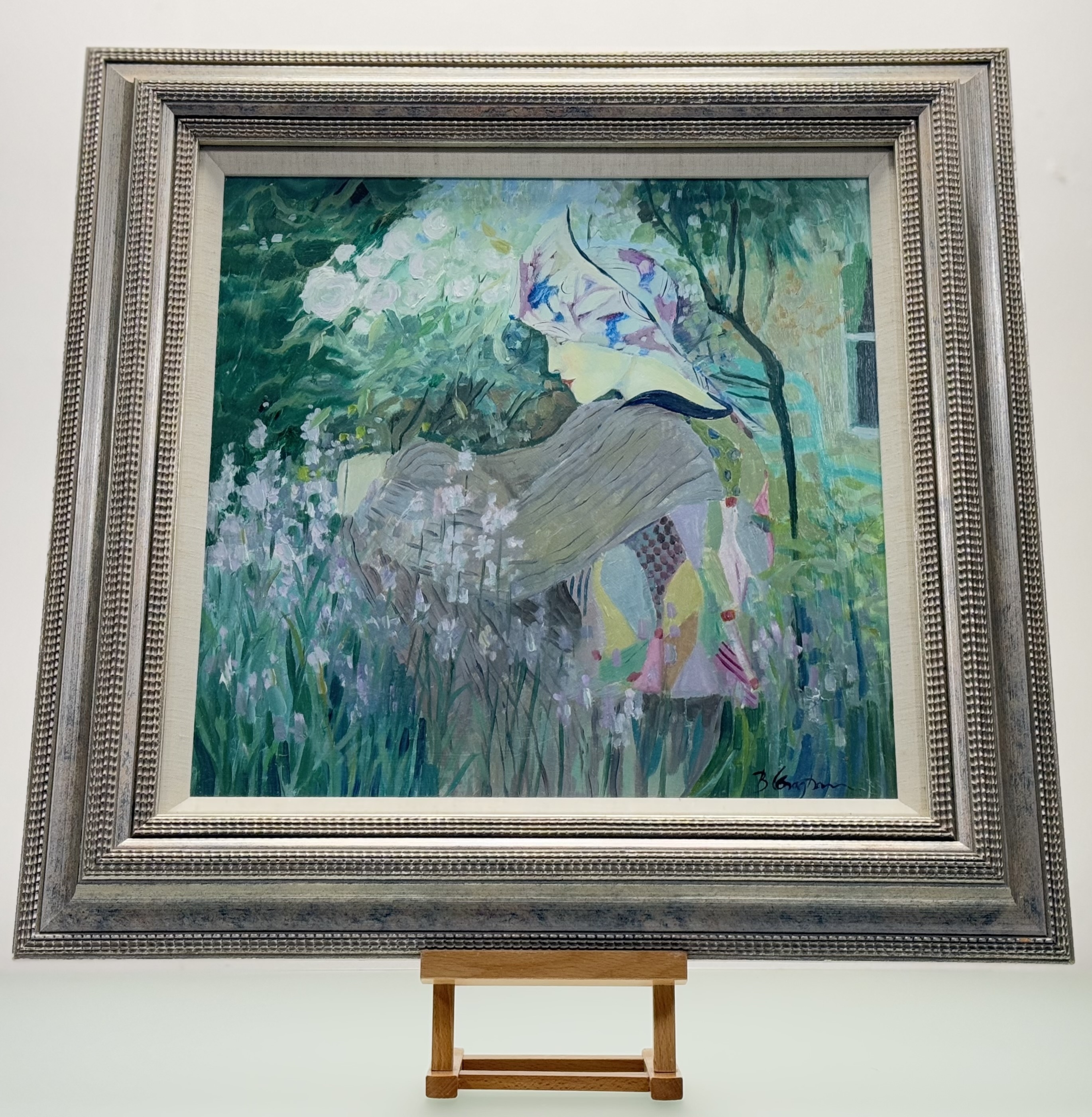 Brenda Lenaghan | Girl in Lavender | MutualArt