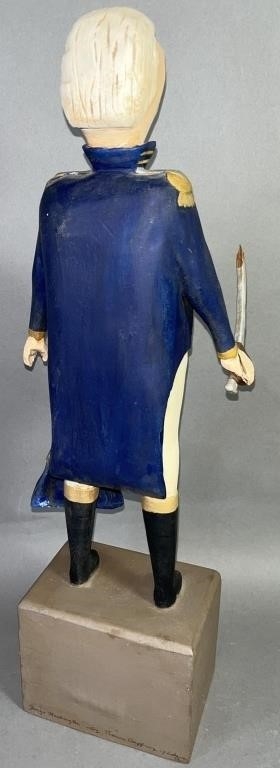 Thomas Gaffney | carved George Washington (21st Century) | MutualArt