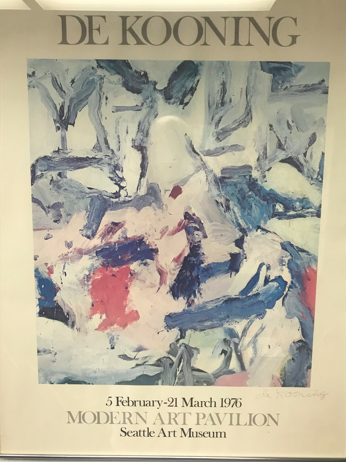 Willem de Kooning | Seattle Art Museum: De Kooning (1976) | MutualArt